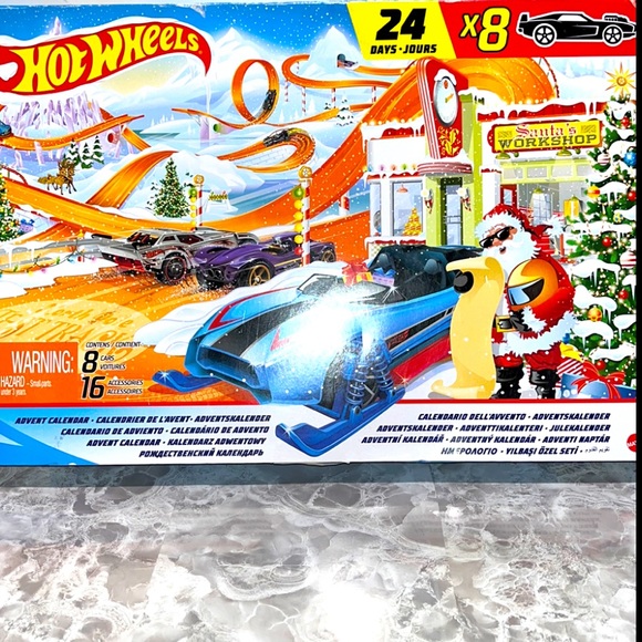 Hot Wheels | Toys | New Hot Wheels Advent Calendar 8 Cars 6 ...